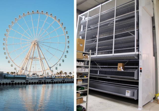 WHAT IS A VERTICAL CAROUSEL AND HOW IS IT USED?