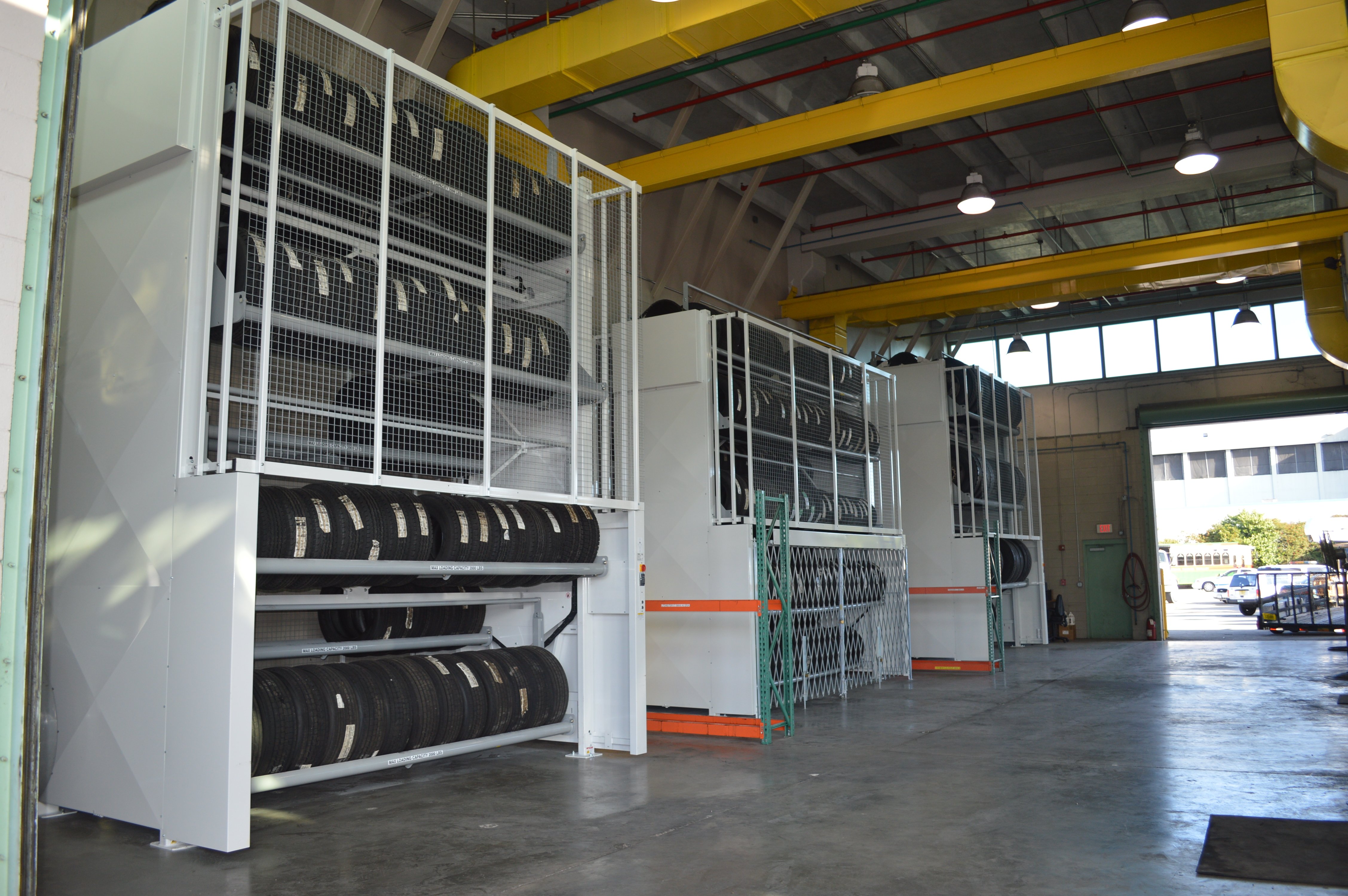 Tire Carousel | Vertical Tire Storage | Olpin Group