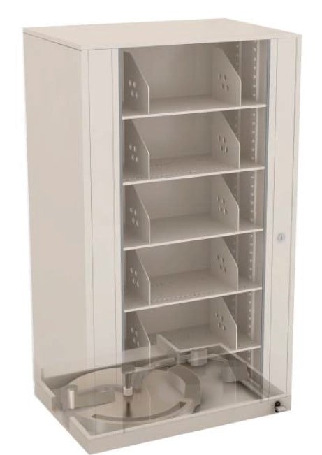 Rotary File Cabinets | Bi-File Sliding Cabinets | Olpin Group