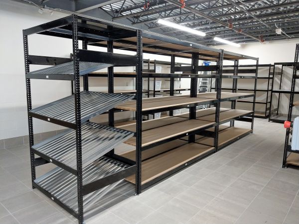 Industrial Clip Shelving | Steel Clip Shelves | Racking | Olpin Group