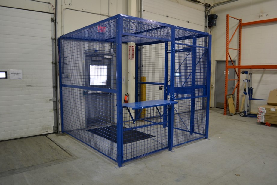 Wire Security Cages Storage | Rack Wire Guarding | Olpin Group