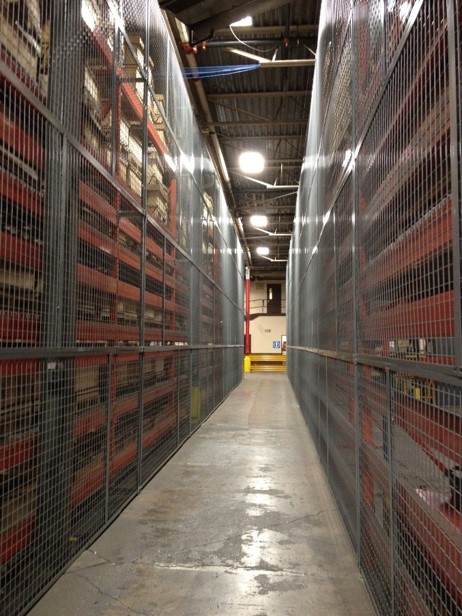 Wire Security Cages Storage | Rack Wire Guarding | Olpin Group